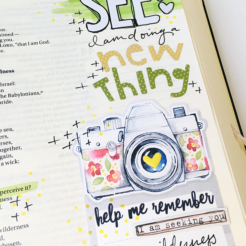 Print, Pray, and Picture This: A New Thing - Illustrated Faith