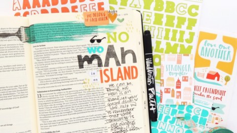 Print And Pray Hybrid Bible Journaling Process Video Ears To Hear