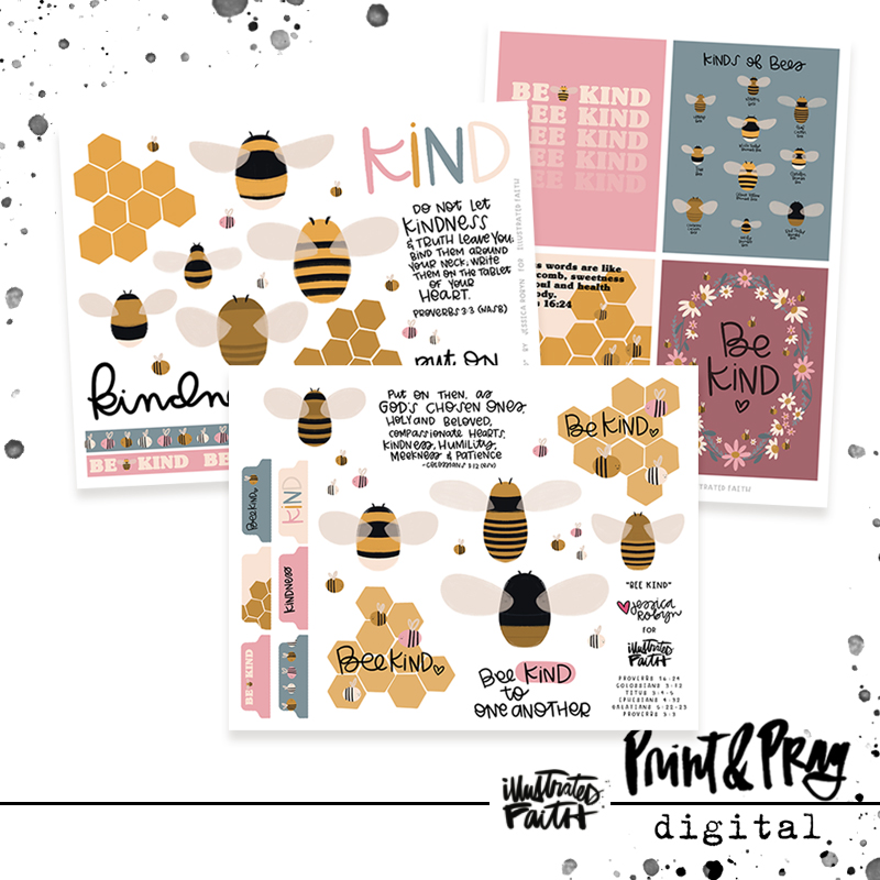 Bee Kind! - Illustrated Faith