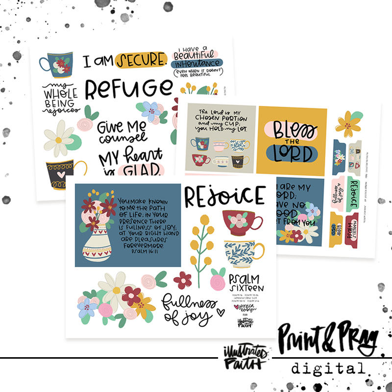 Psalm Sixteen - Illustrated Faith