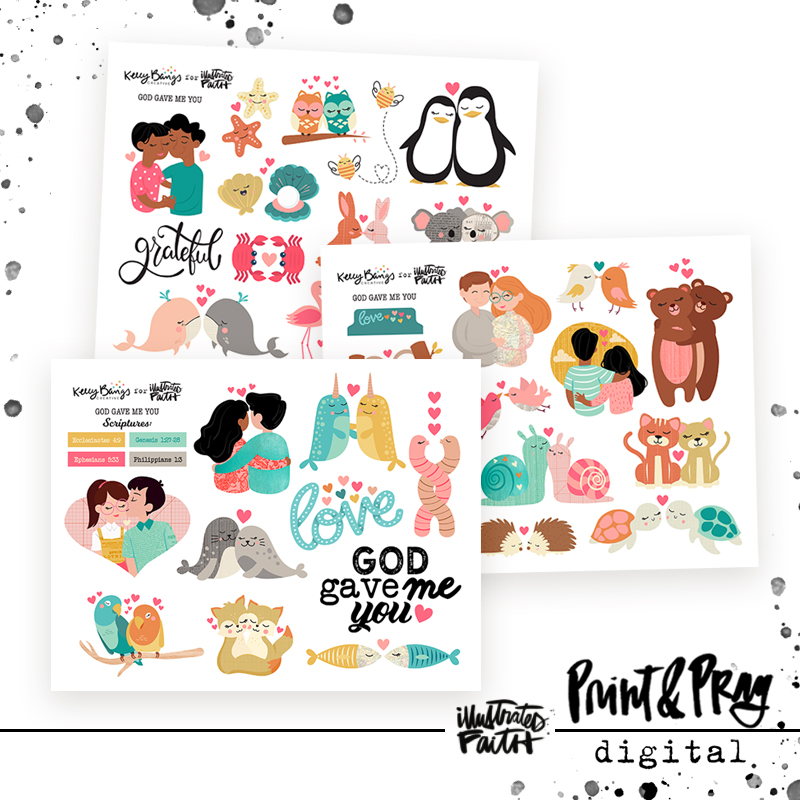 God Gave Me You - Illustrated Faith