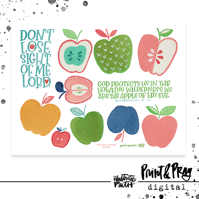 Apple of His Eye - Illustrated Faith