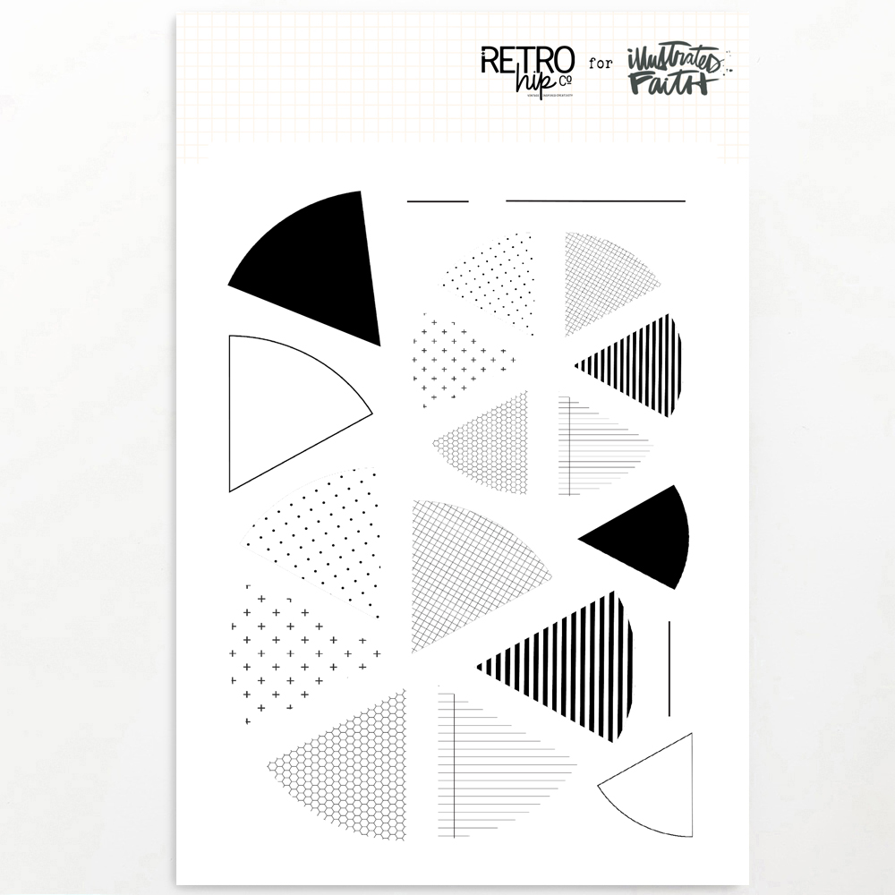 DIY Pie Chart Stamp - Illustrated Faith