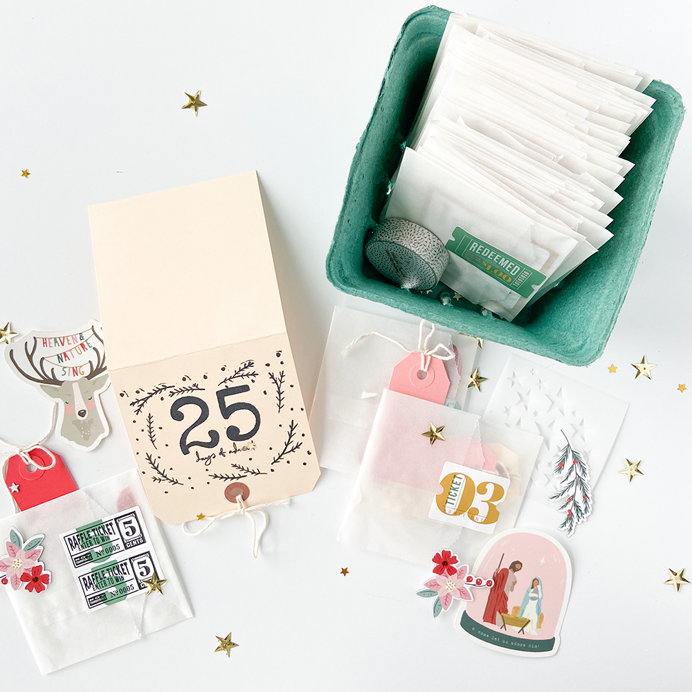 25 days of Advent Bible Journaling Kit (2020) - Illustrated Faith