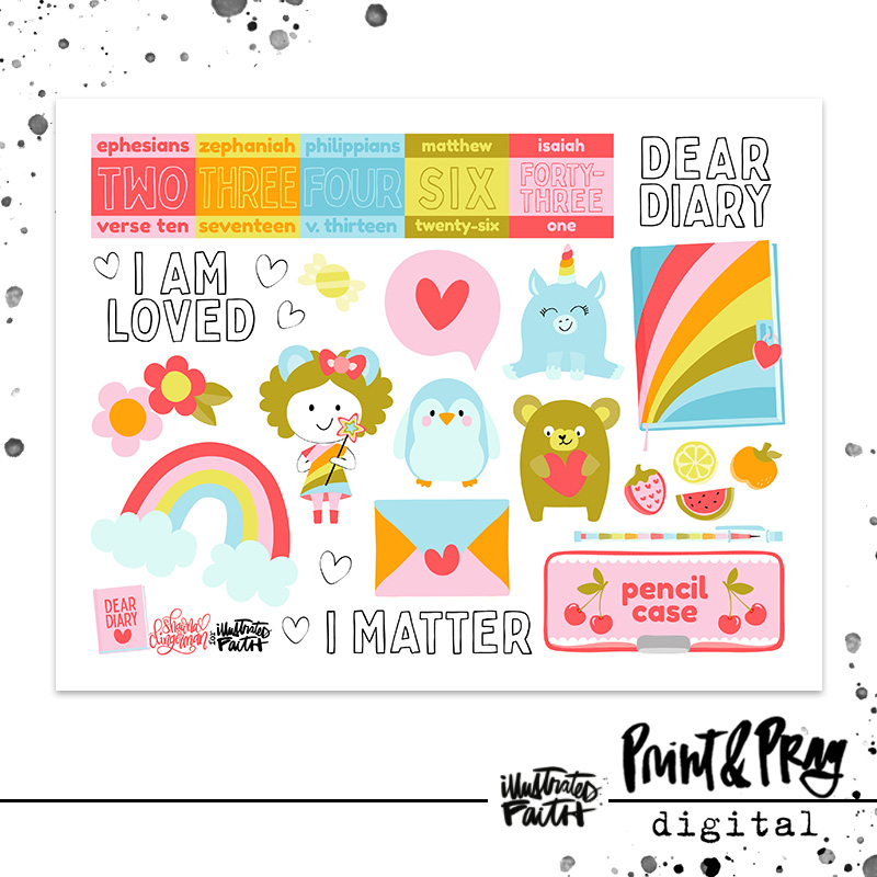 Dear Diary - Illustrated Faith