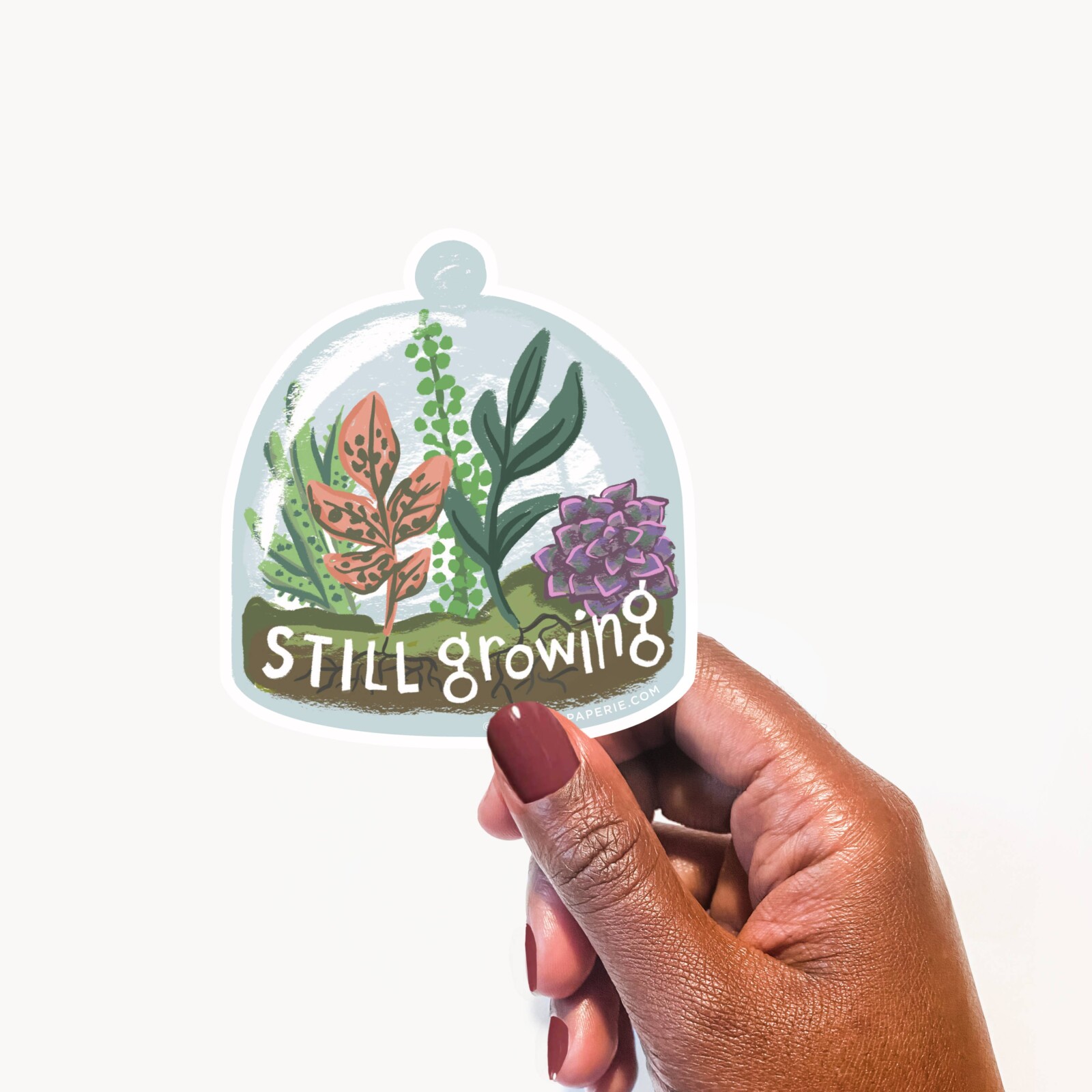 Vinyl Sticker - Still Growing - Illustrated Faith