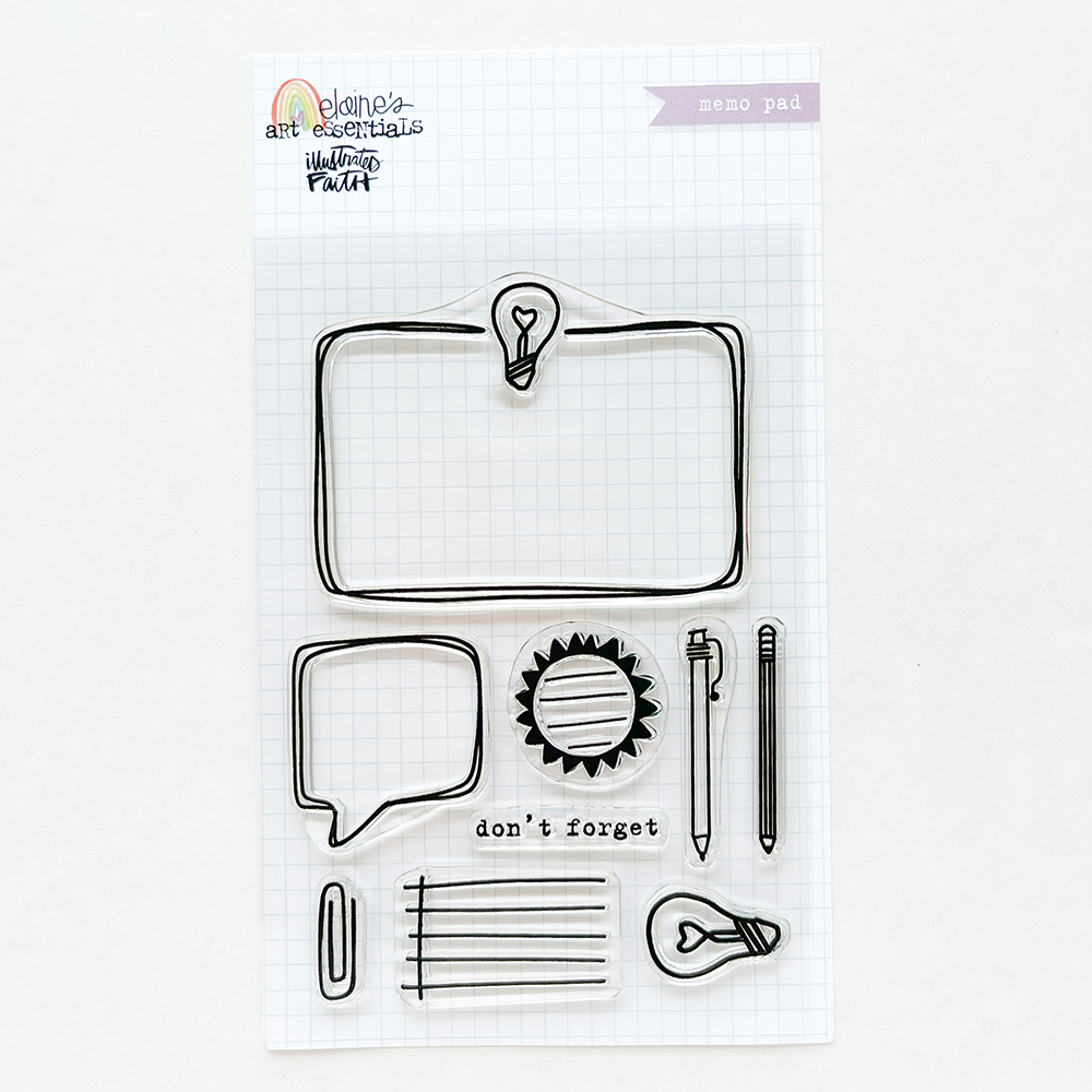 Memo Pad Stamp - Illustrated Faith
