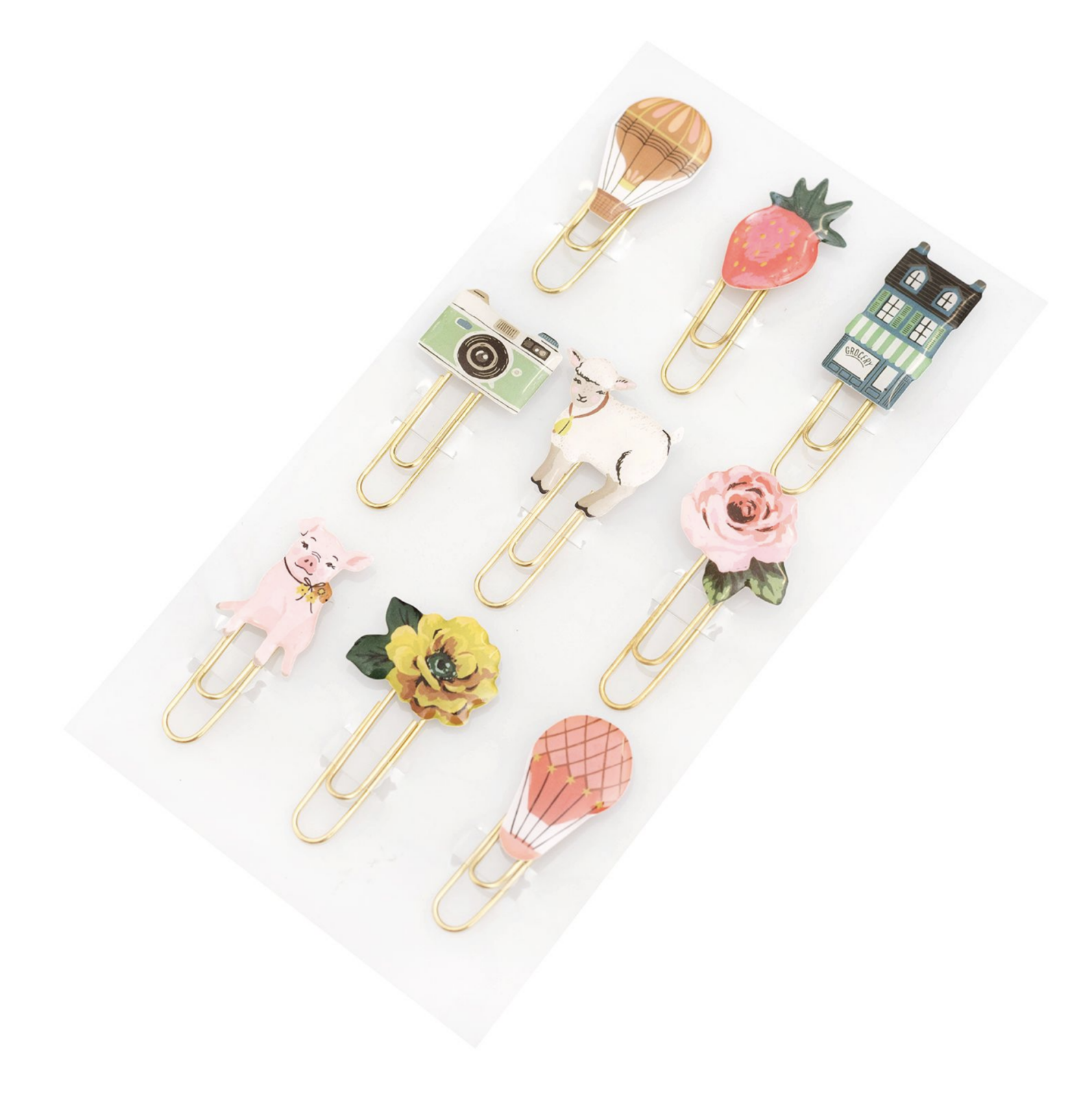 MARKET SQUARE - EPOXY PAPER CLIPS - Illustrated Faith