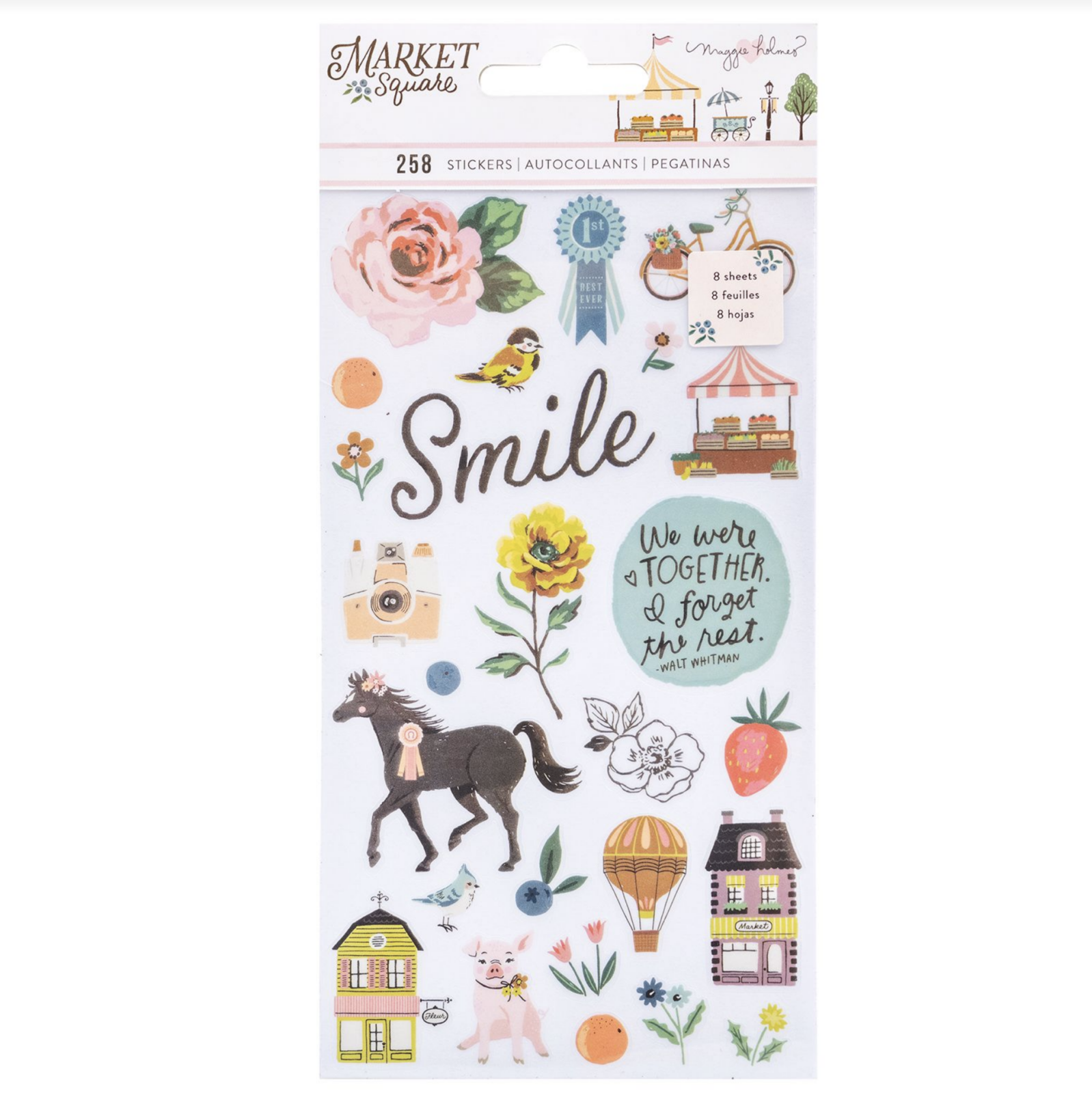MARKET SQUARE - STICKER BOOK - Illustrated Faith