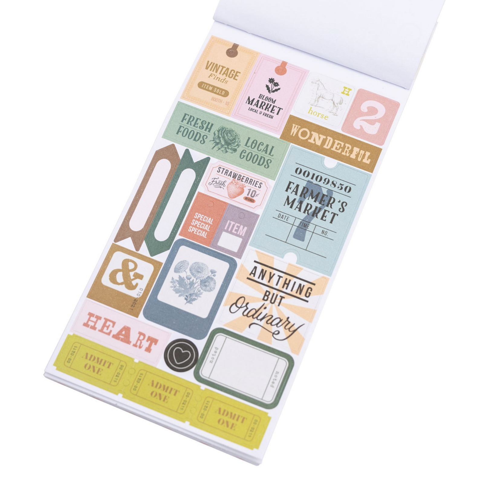 MARKET SQUARE - STICKER BOOK - Illustrated Faith