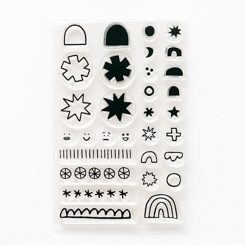 Lil Shapes 4x6 Stamp Set - Illustrated Faith