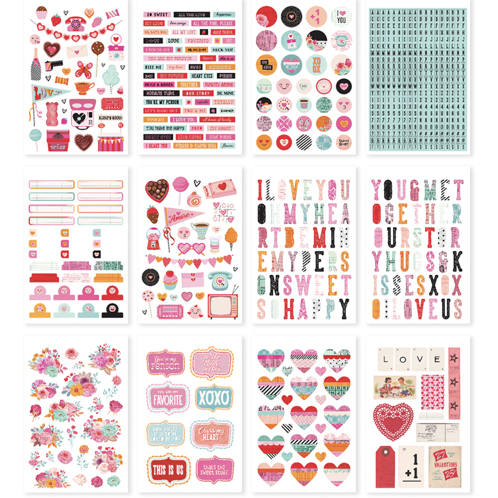 HEART EYES | STICKER BOOK - Illustrated Faith