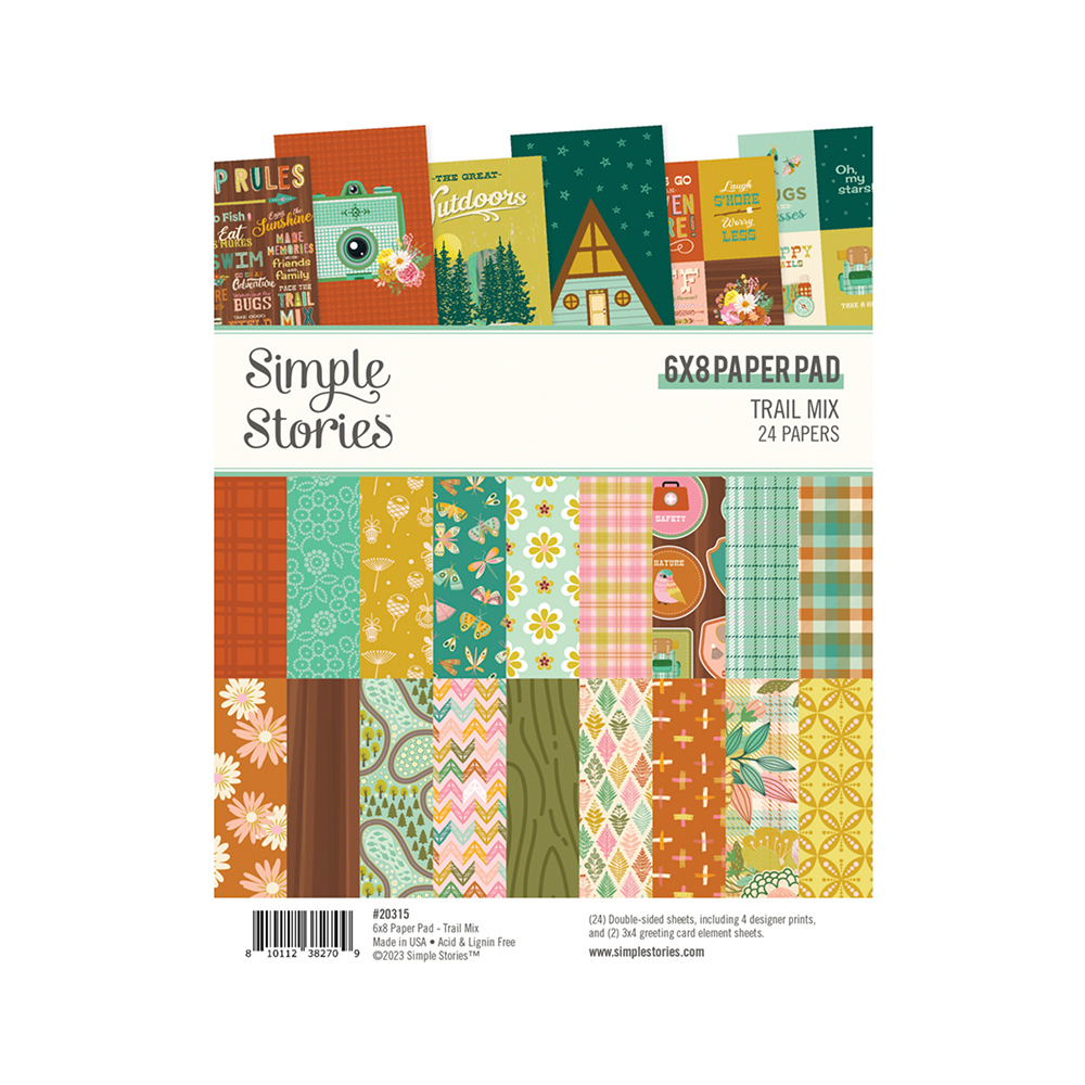 TRAIL MIX | 6x8 PAPER PAD - Illustrated Faith