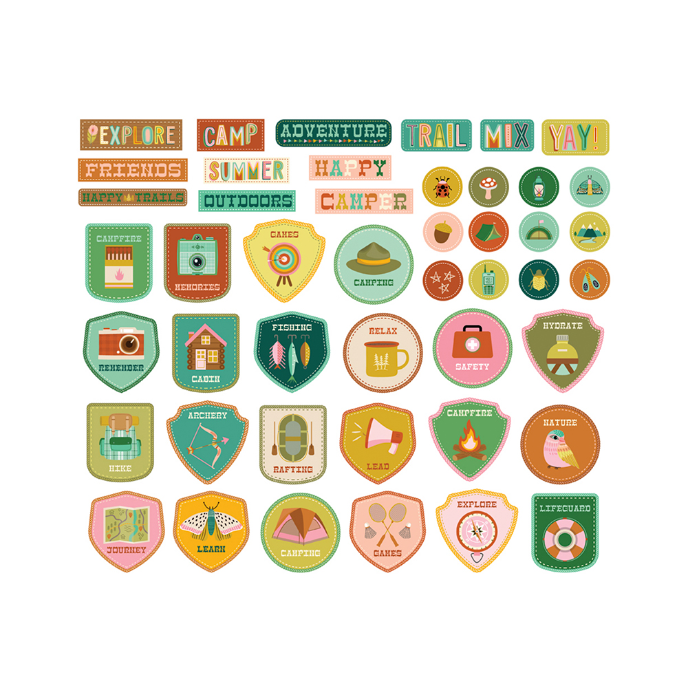 TRAIL MIX | PATCHES - Illustrated Faith