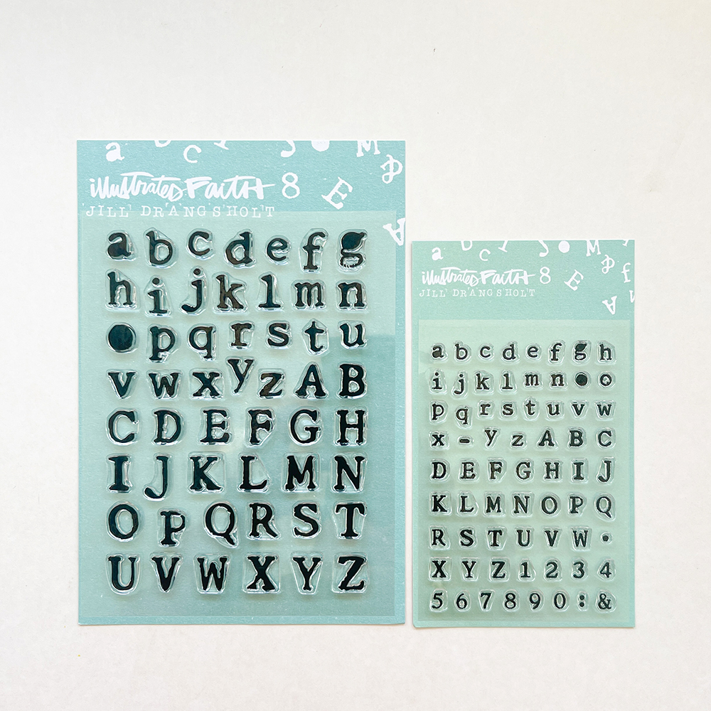 6x8 Stamp | Jill's Alpha Stamp - Illustrated Faith